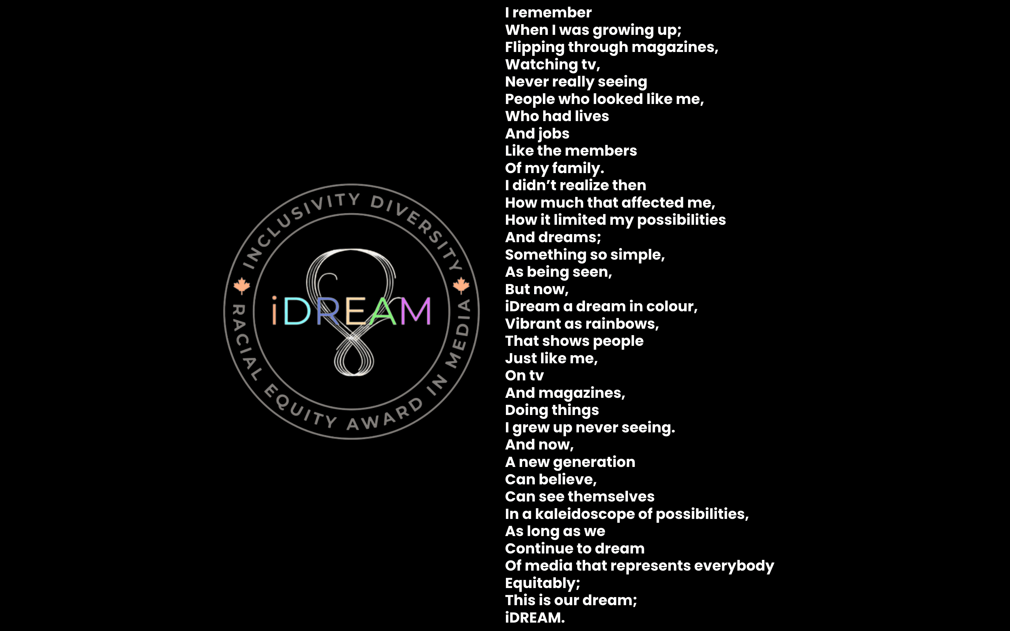 A Dream in Colour - iDREAM